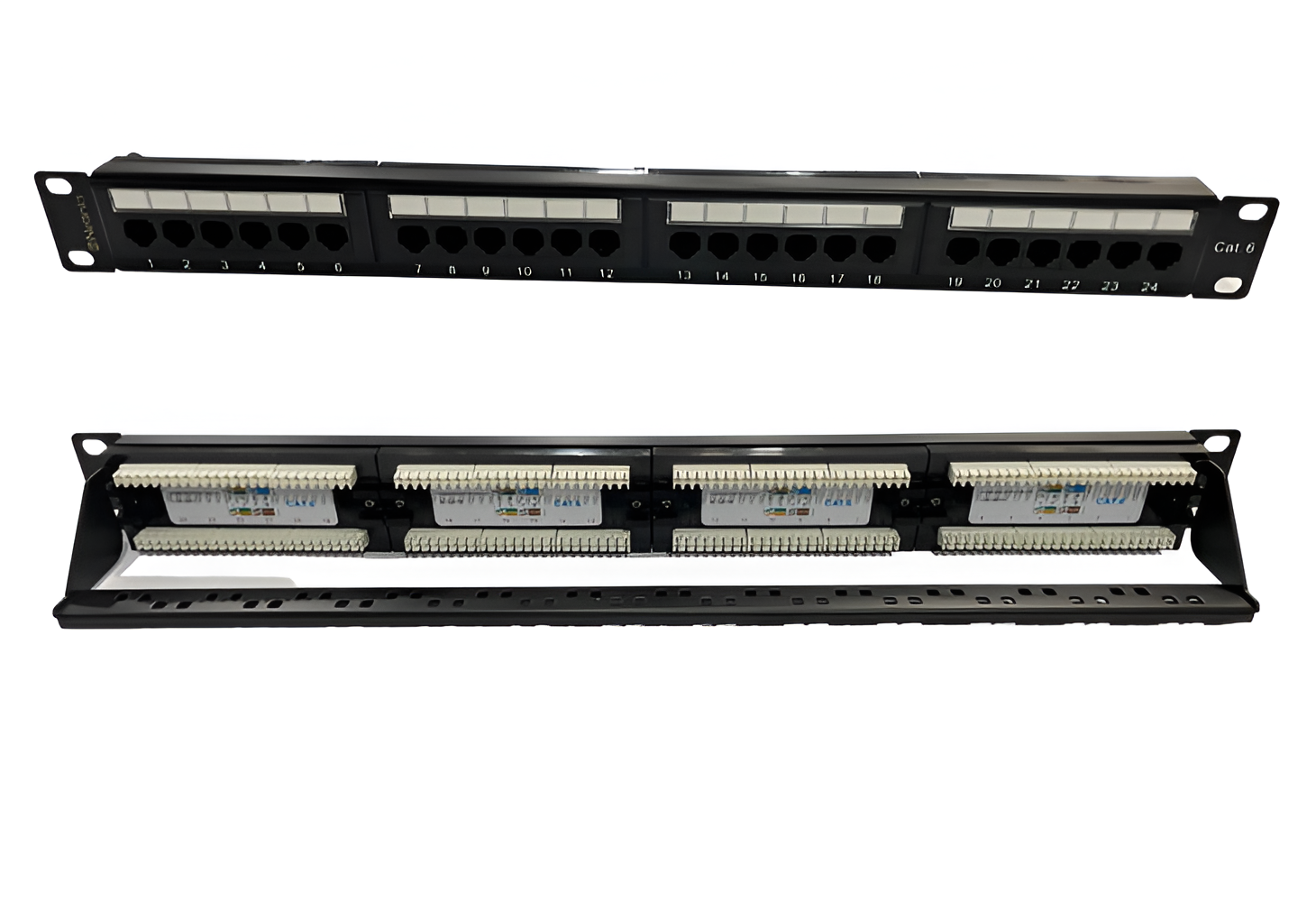 Patch Panel 24 Puertos Cat6 Rackeable Netlinks